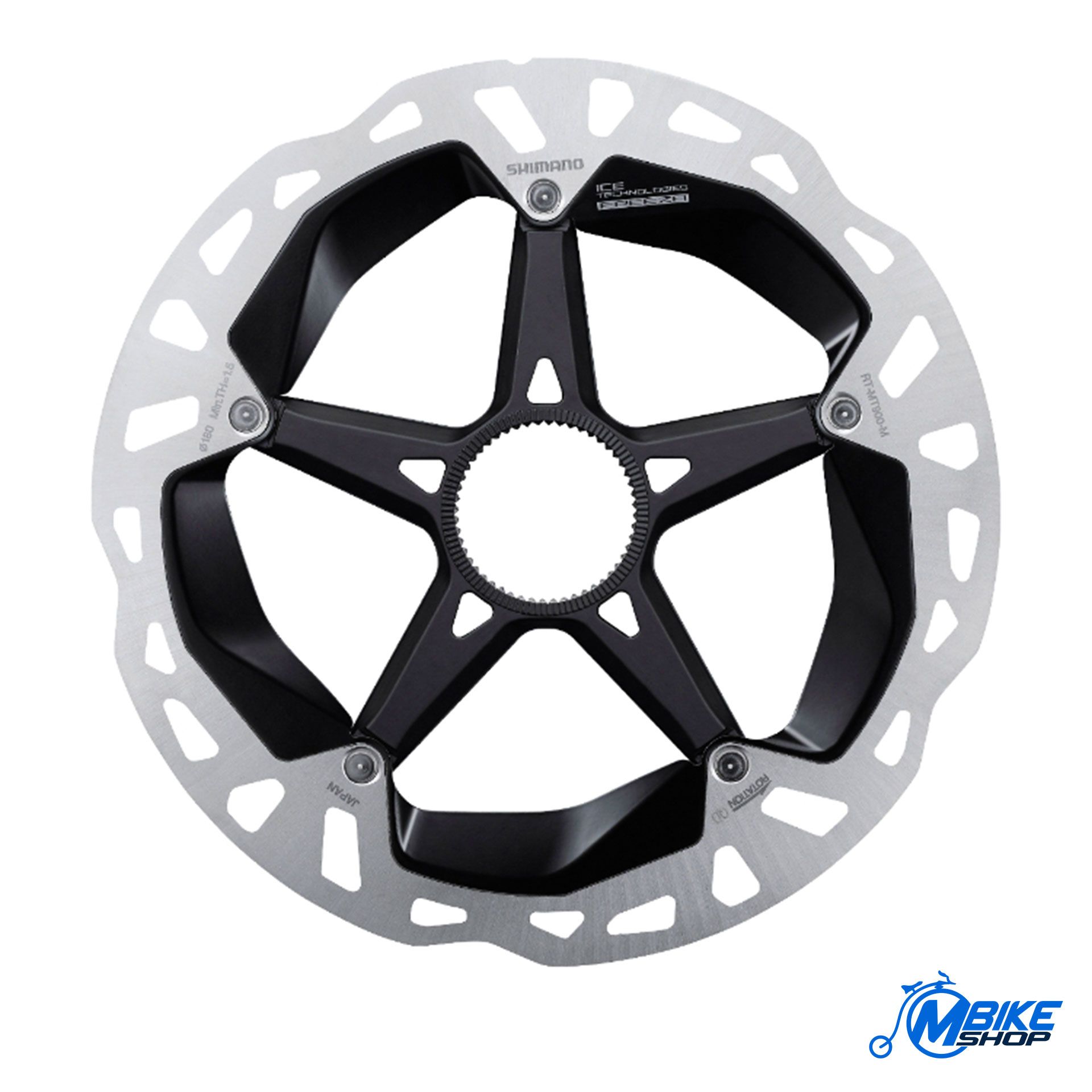 Rotor disk kočnice SHIMANO RT-MT900 M 180mm Lock