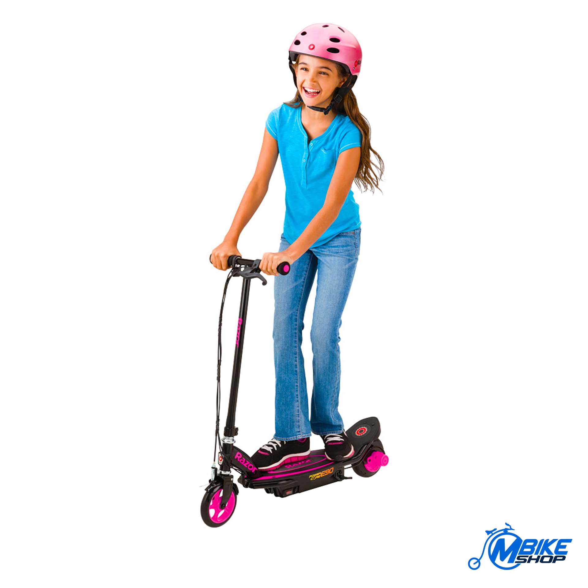 E-romobil RAZOR Kids Power Core E90 Sprint Pink