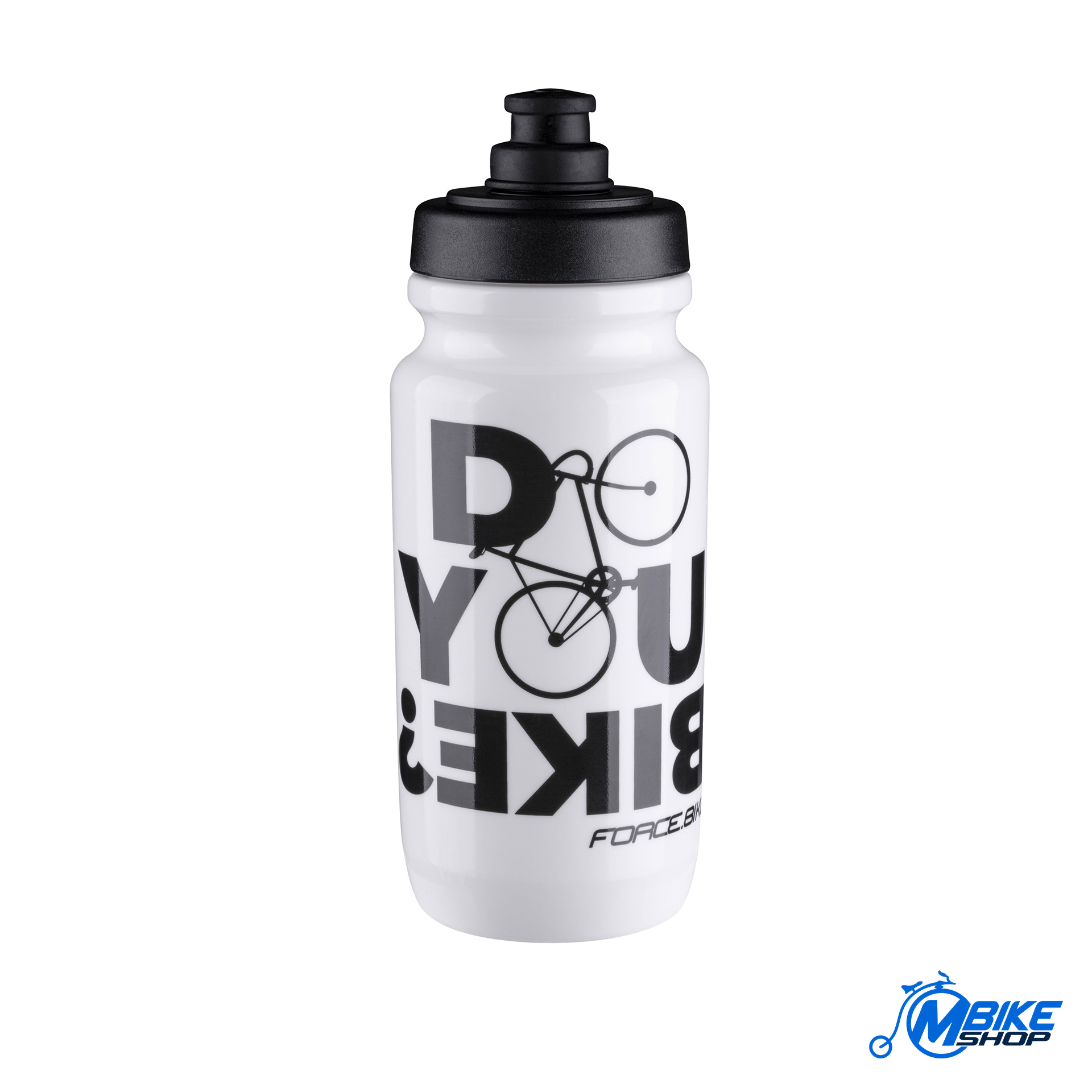 Bidon FORCE Bike 0,5L White