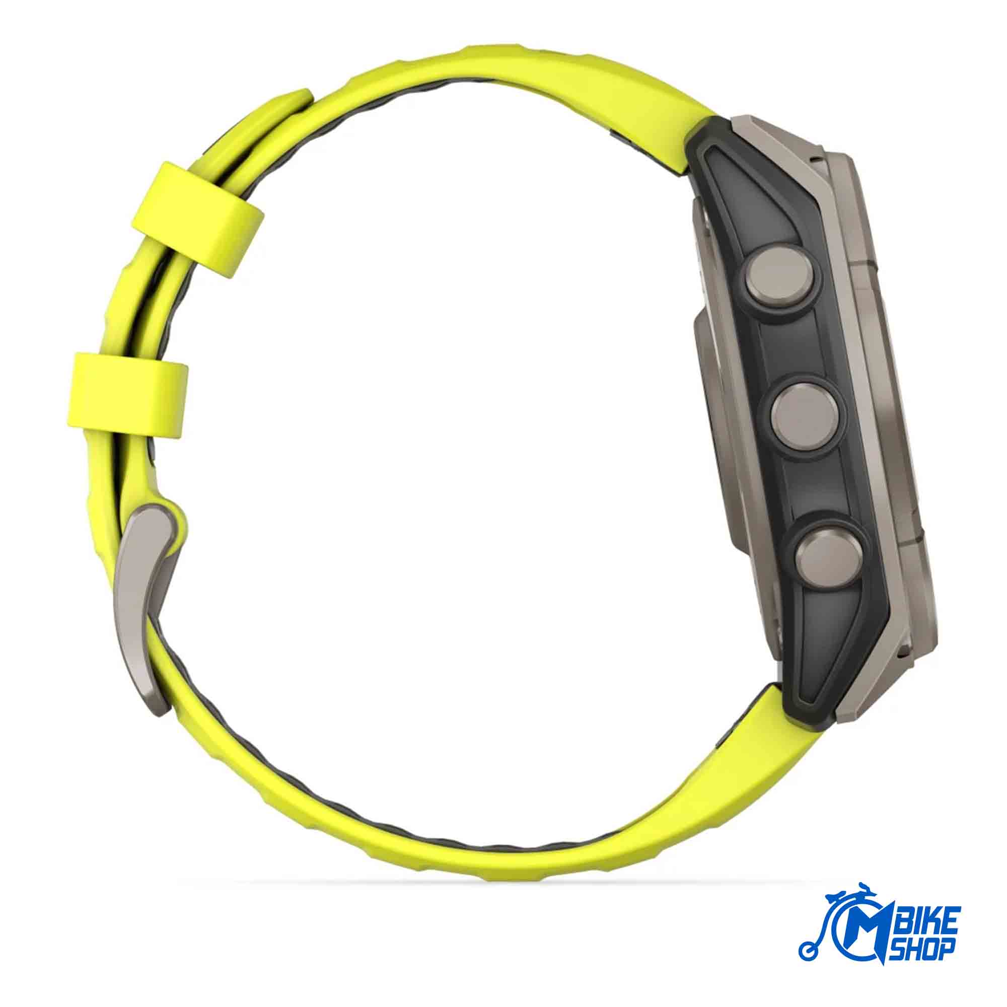 GARMIN Fenix 8 47 mm Solar Sapphire Titanium Amp Yellow/Graphite