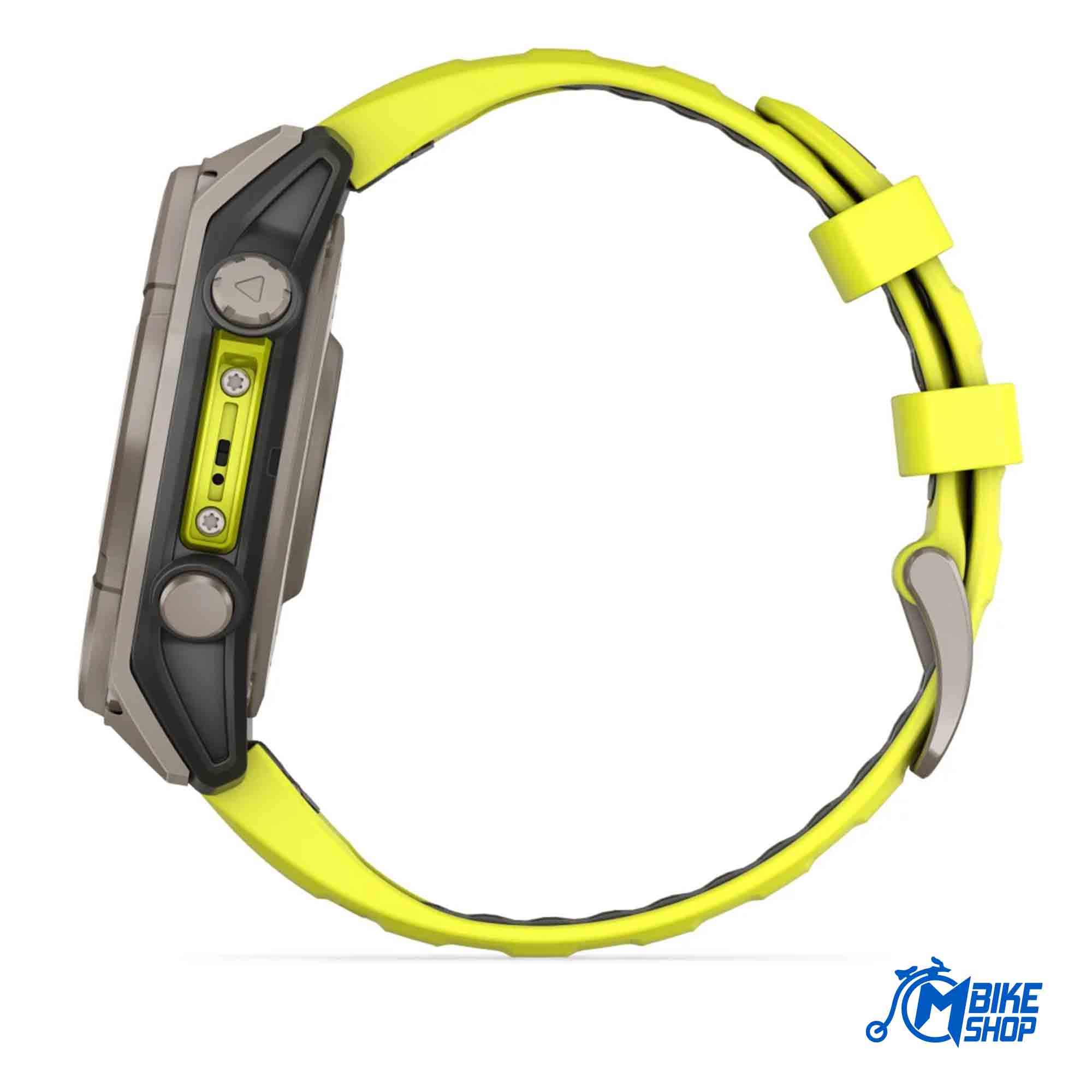 GARMIN Fenix 8 47 mm Solar Sapphire Titanium Amp Yellow/Graphite