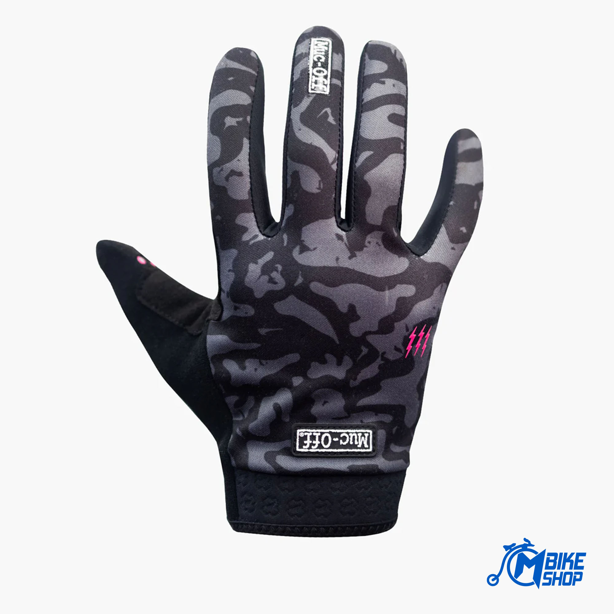 MUC-OFF MTB Rukavice Grey Camo