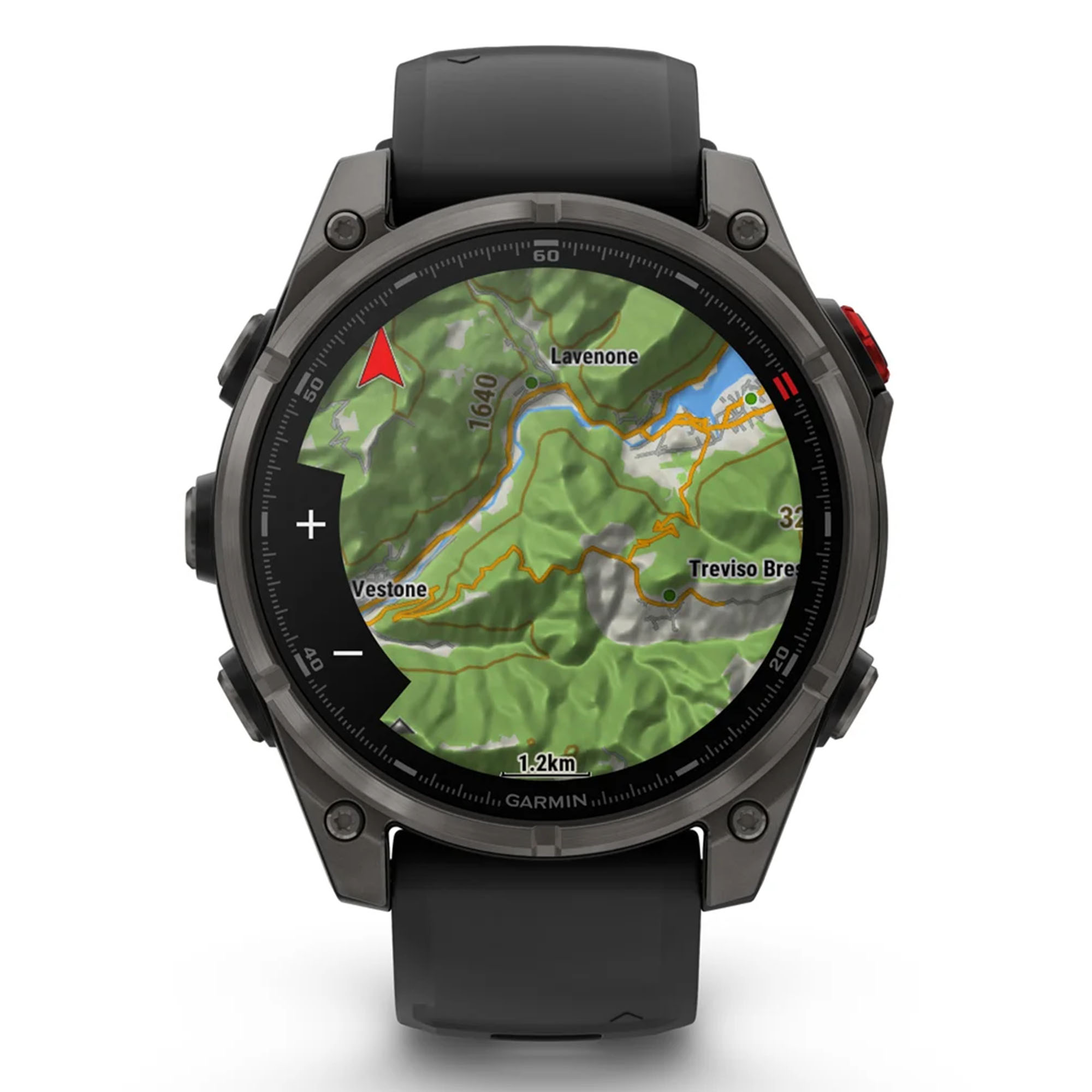 GARMIN Fenix 8 PRO 47mm LTE AMOLED Sapphire Carbon Gray Titanium Black