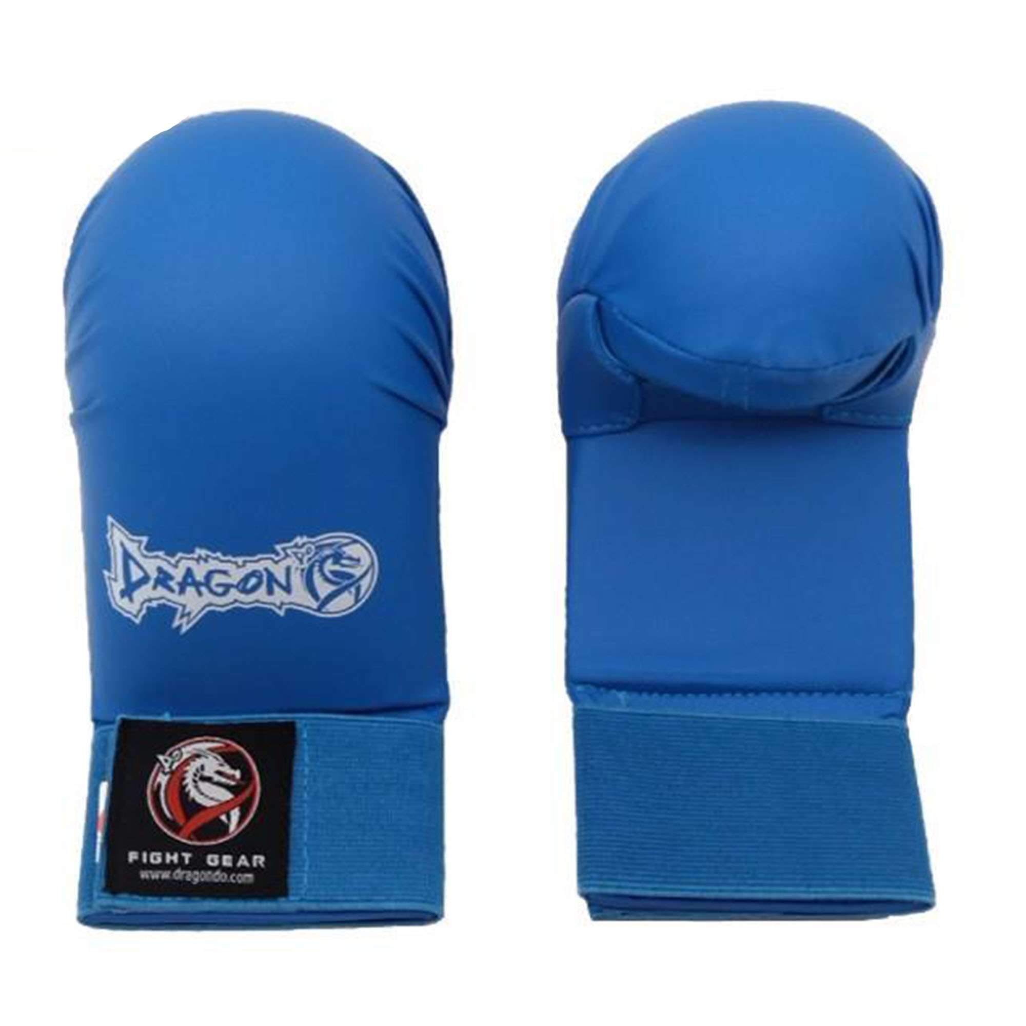 DragonDo Rukavice za karate Fingerless Blue