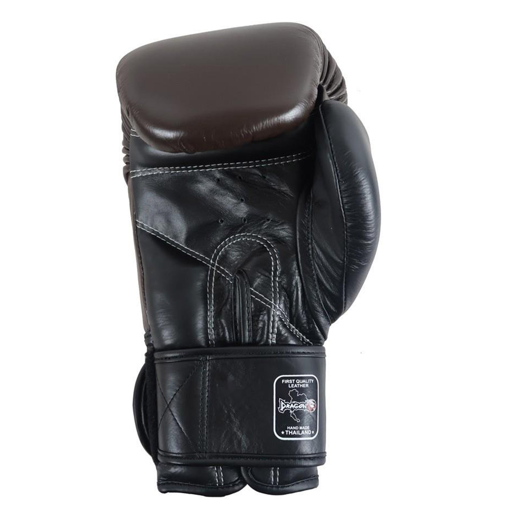 DragonDo Rukavice za box Genuine Leather Brown