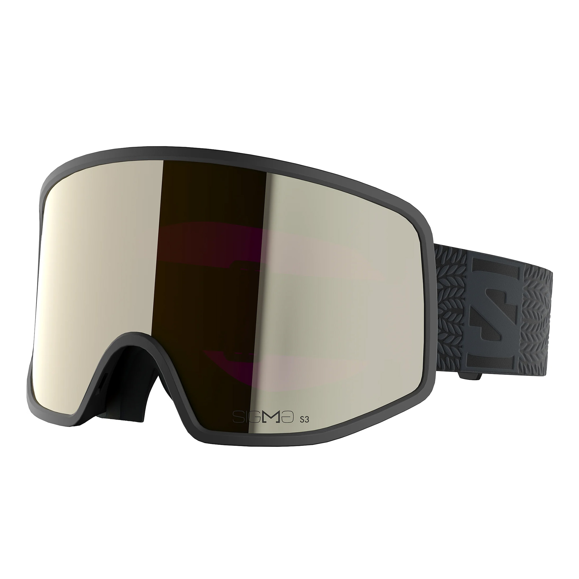 Ski brile SALOMON Sentry Pro OTG Sigma Black/Black Gold