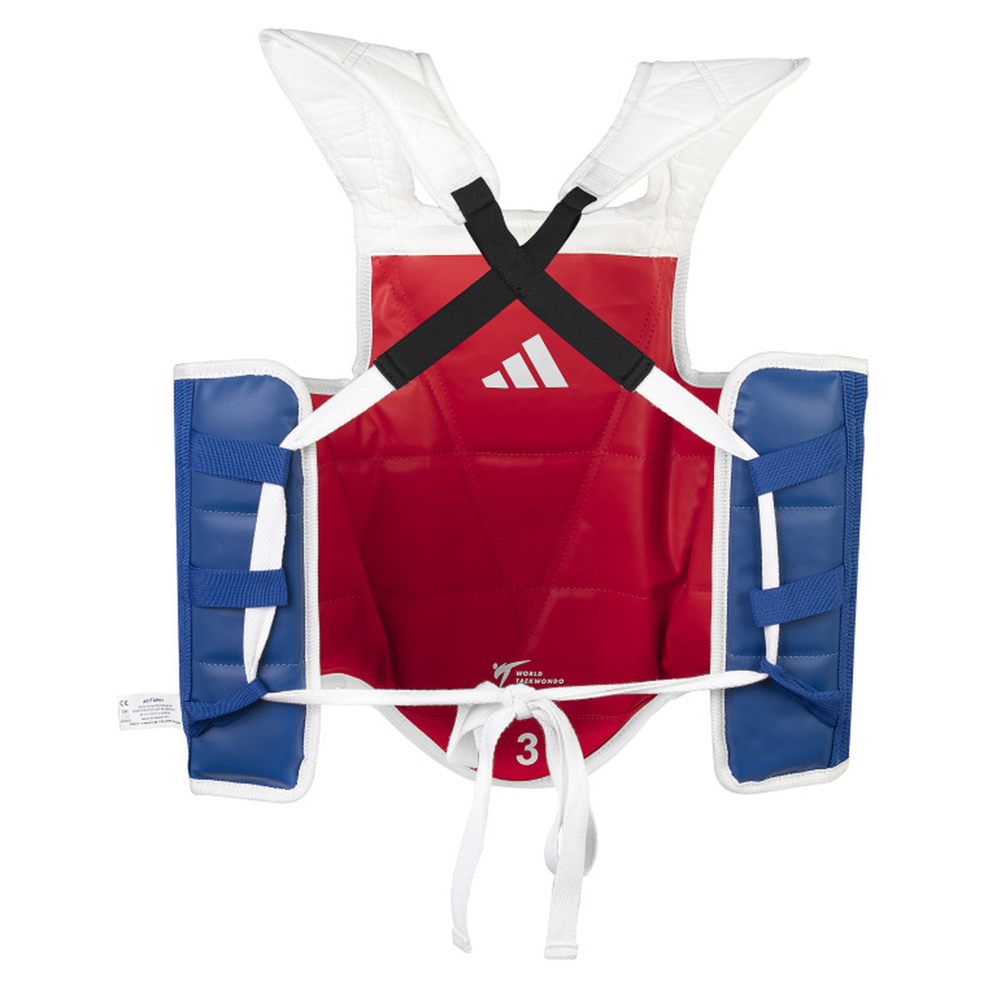 ADIDAS Dvostrani zaštitni prsluk za Taekwando WTF Red/Blue