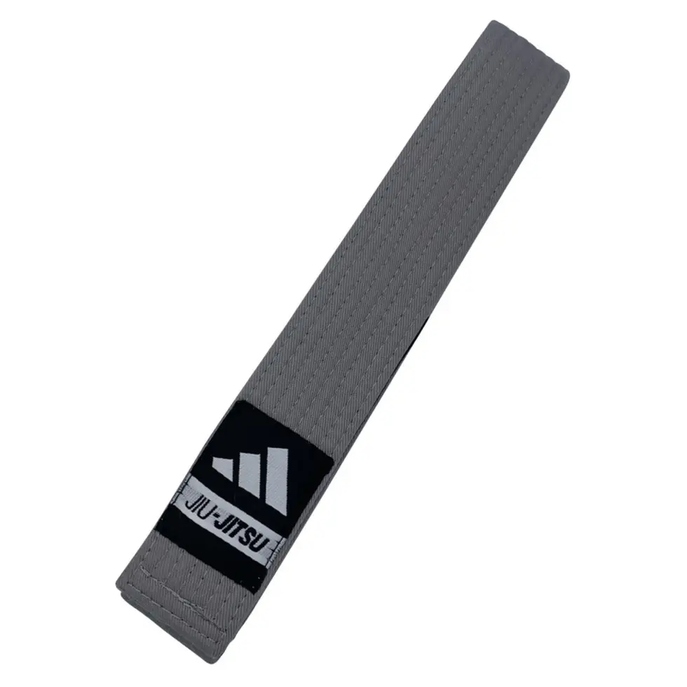 Dječiji pojas za brazilski jiu-jitsu ADIDAS Grey