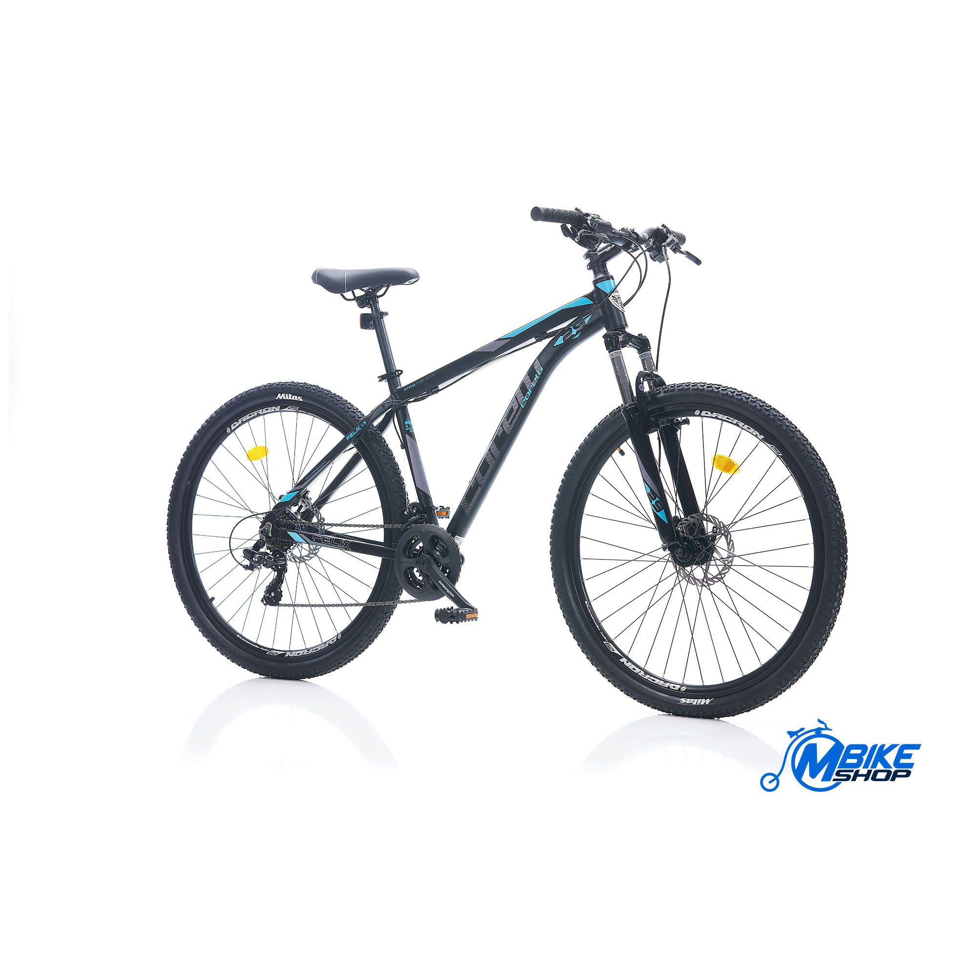 CORELLI Felix 1.3 29″ Alu Black/Turquoise/Grey