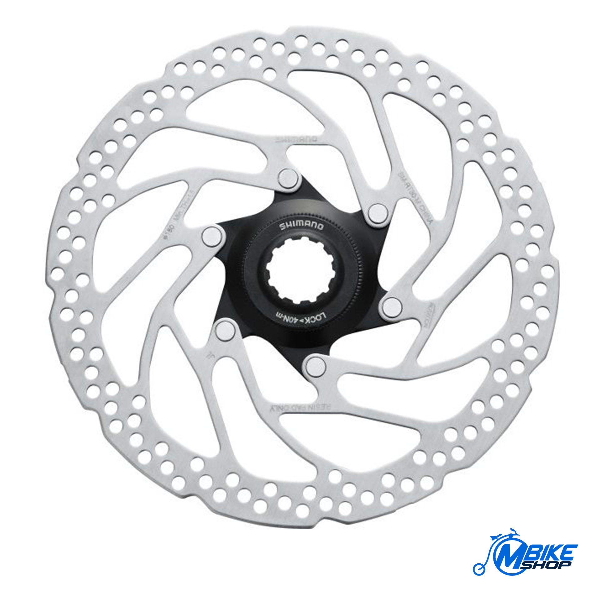 Rotor disk kočnice SHIMANO SM-RT30 S 160mm W/Lock